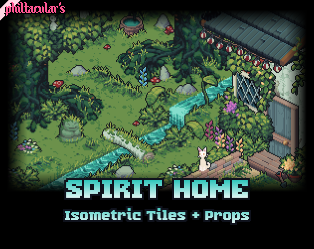 Spirit Home Isometric Assets by philtacular