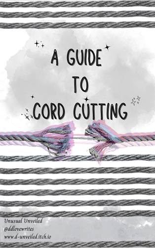 Guide to Cord Cutting Zine by D_Unveiled_Creative Guide to Cord Cutting Zine by D_Unveiled_Creative