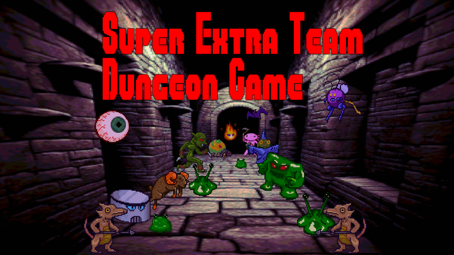 Version 2.0 Out now! - Super Extra Team Dungeon Game by Dragoon Domain