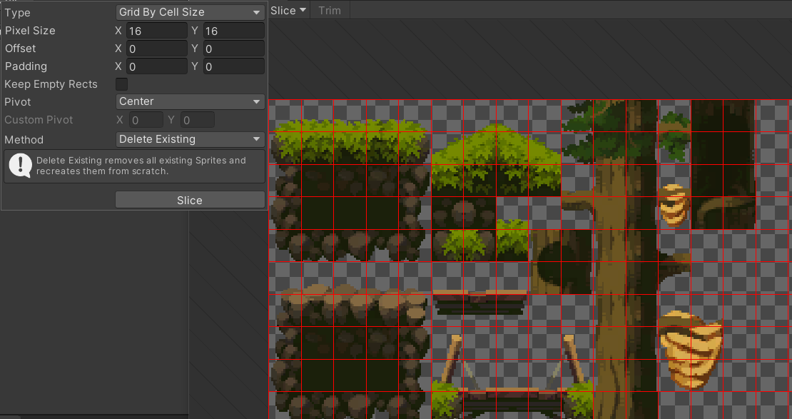 Free - Pixel Art Asset Pack - Sidescroller Fantasy - 16x16 Forest ...