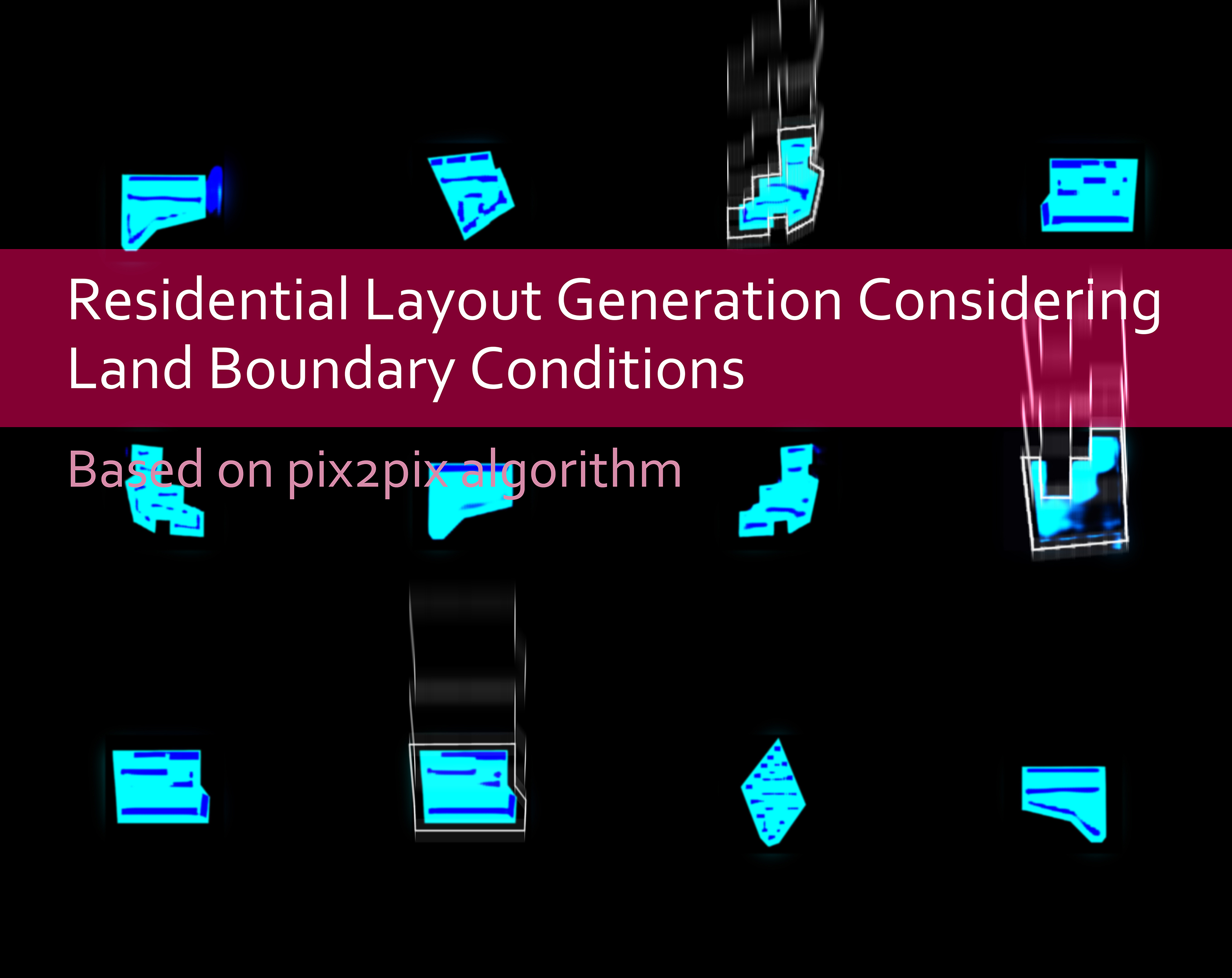 Residential layout generation based on land boundary conditions by lllxr