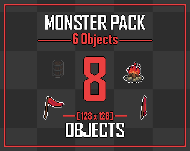 Monster Pack 08 by Admurin