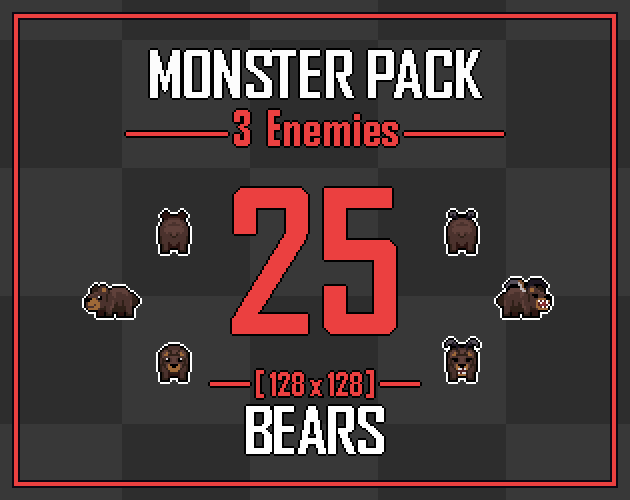 Monster Pack 25 by Admurin