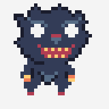 Lunar Stalker - Alien - Free Character - 32 x 32 by N2kStudio