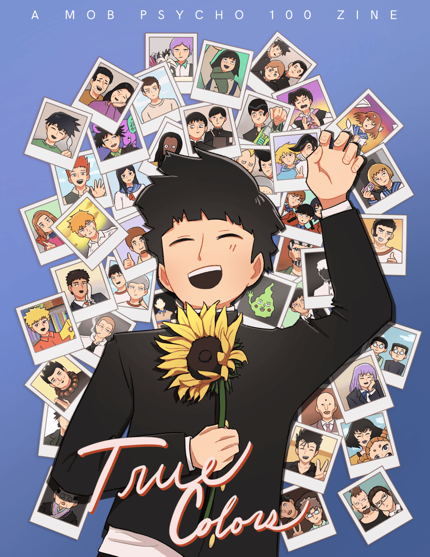 True Colors: A Mob Psycho 100 Appreciation Zine by AniZines Inc.
