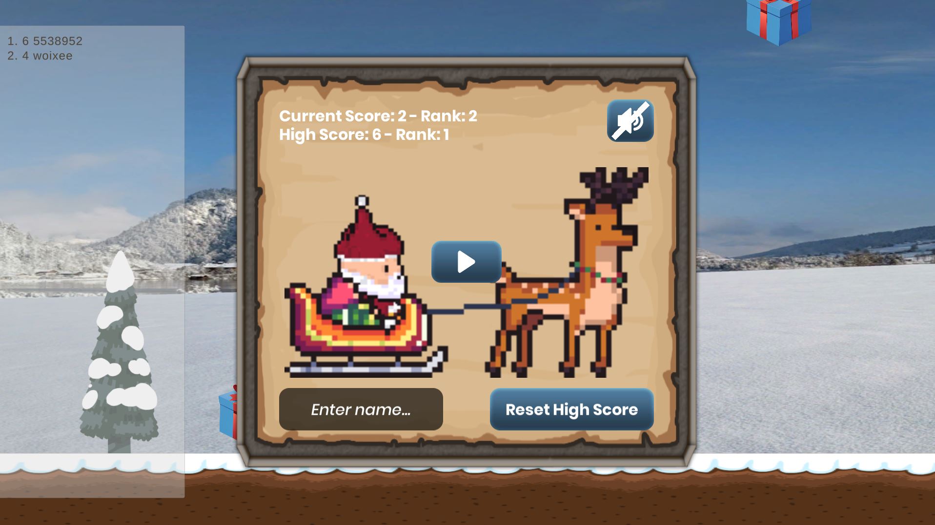 Flappy Santa Woixee by lewilewi81