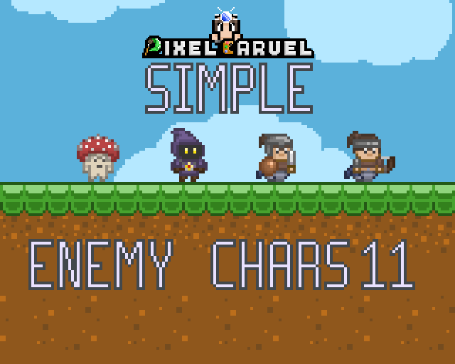 Tiny RPG Enemies 11 by PixelCarvel