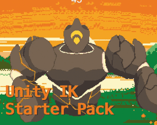 [Unity IK Starter Pack] Stone Giant by daniawf