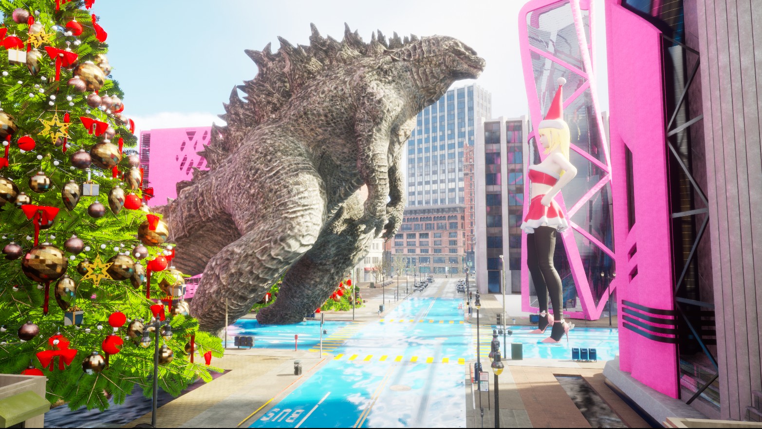 What Godzilla do for Christmas!?🎄 by ☆IDOL GALAXY