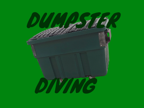 Dumpster Diving by Darkblueshark