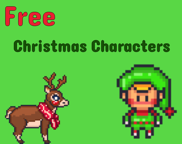 Characters for Christmas by GatoAmarelo