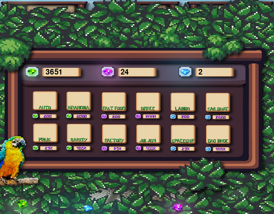 Jungle Gem Clicker - itch.io