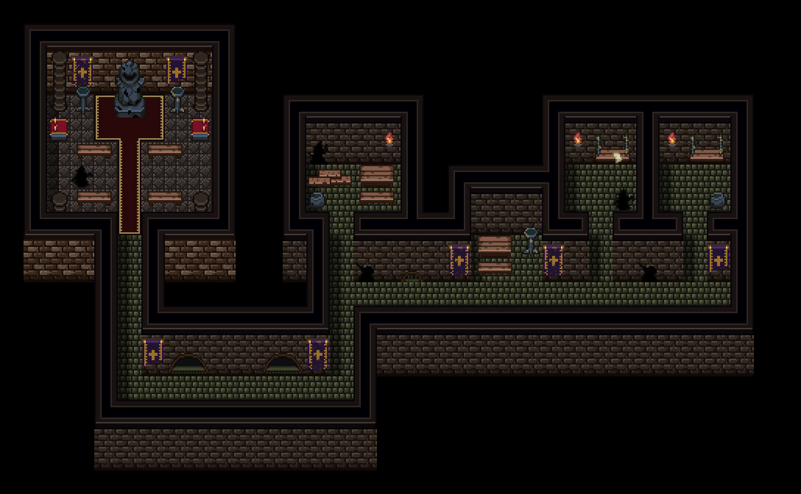 Dungeon/Temple tileset by AppleDog by Apple Dog