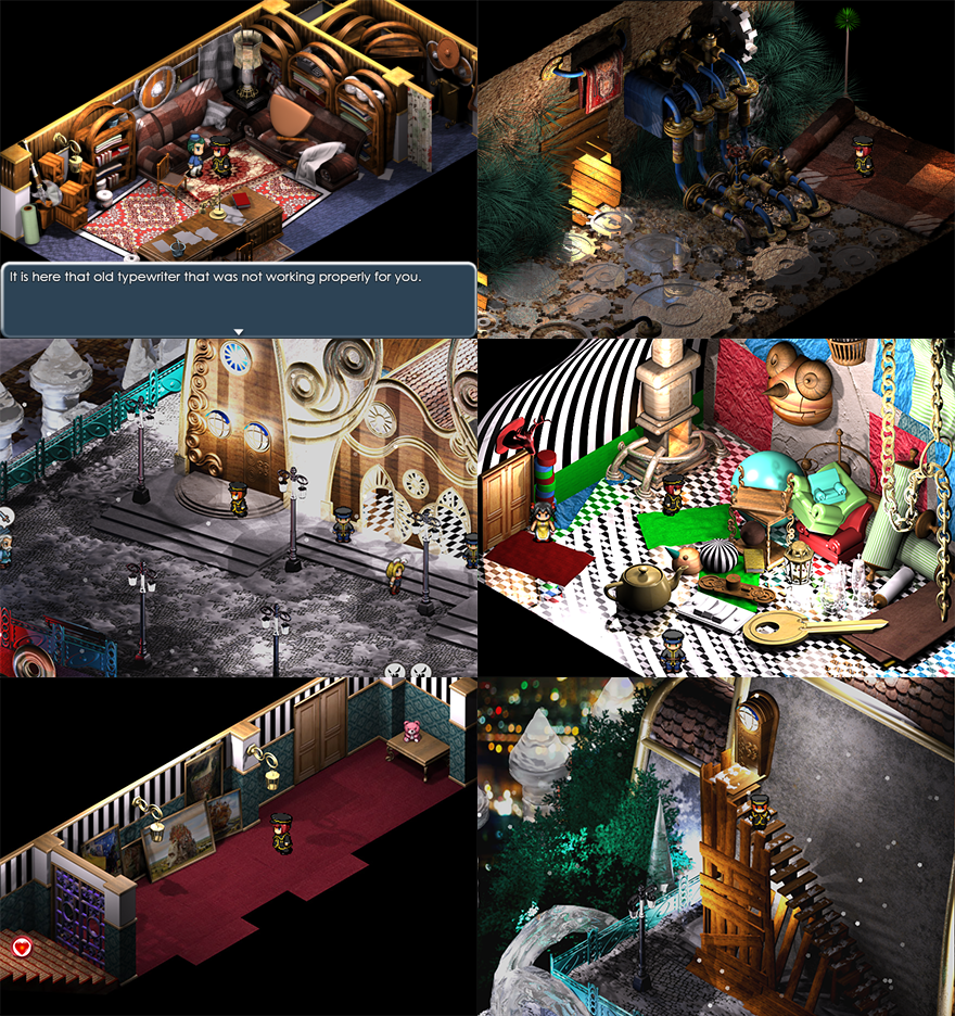 Chronicles of the Alphabet - pre-rendered RPG - Devlogs - itch.io