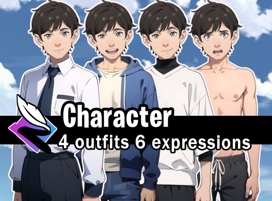 Visual Novel Character by NovelStudio