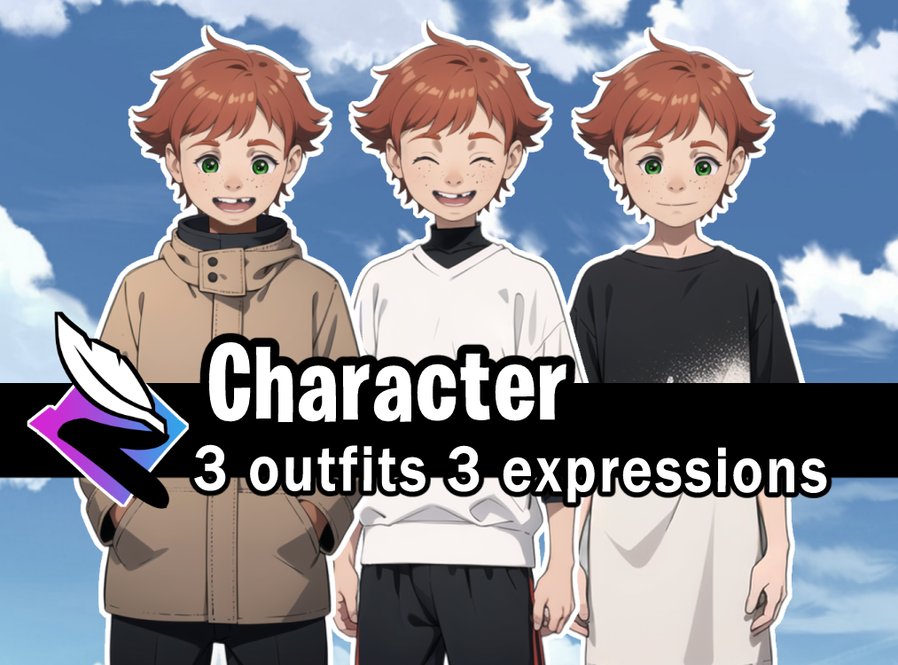 Visual Novel Character by NovelStudio