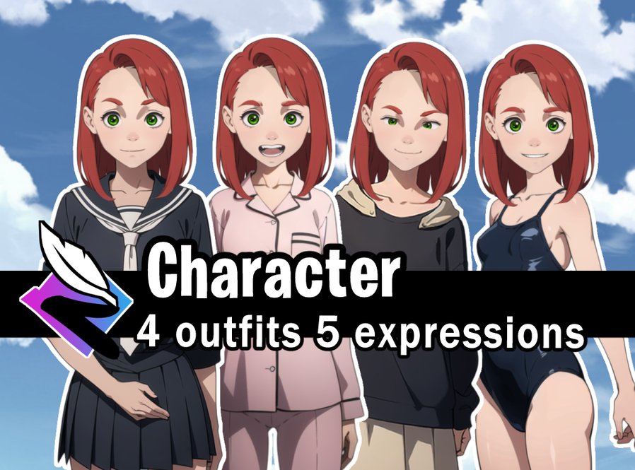 Visual Novel Character by NovelStudio
