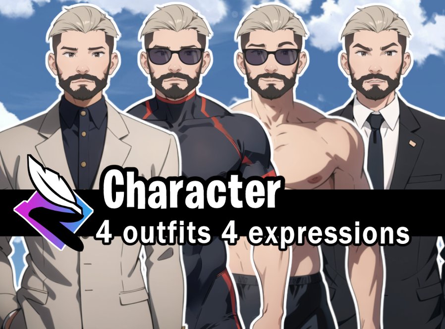 Visual Novel Character by NovelStudio