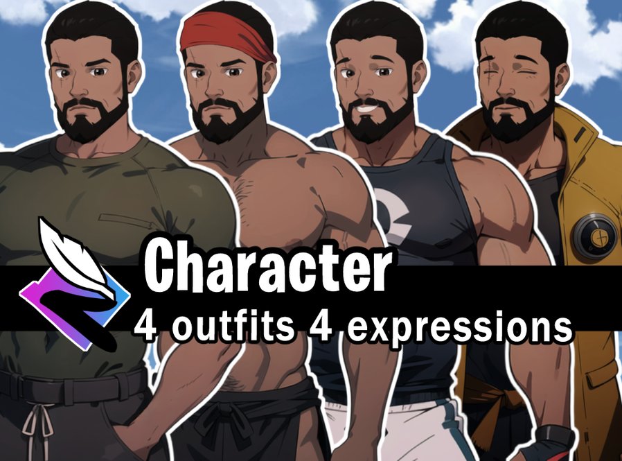 Visual Novel Character by NovelStudio