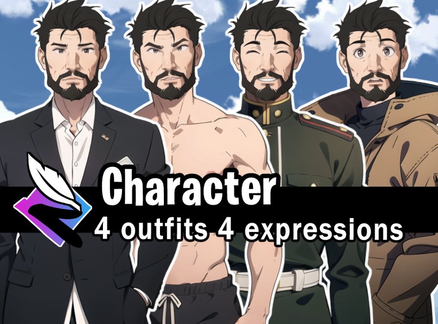 Visual Novel Character by NovelStudio