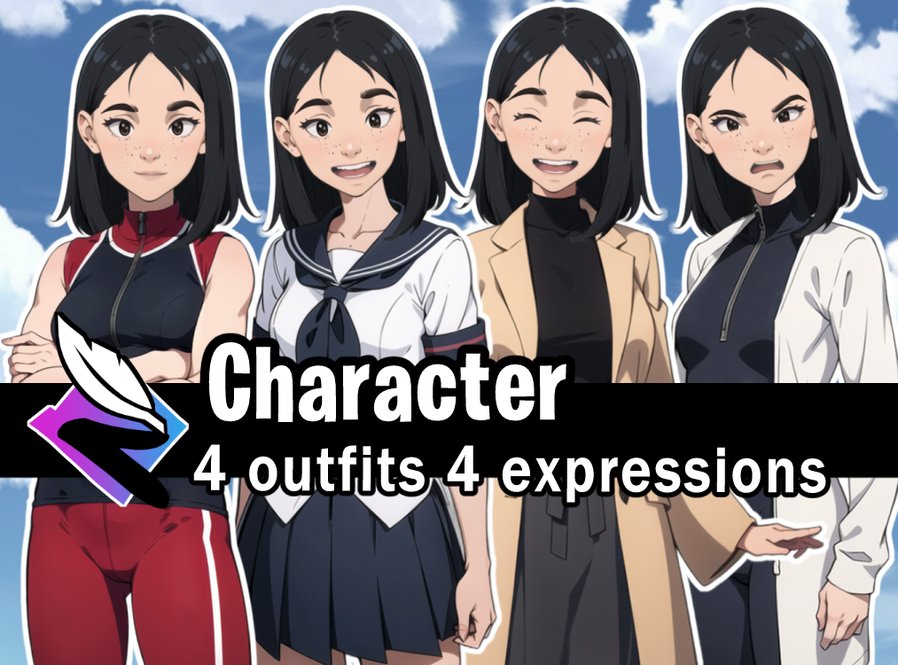 Visual Novel Character by NovelStudio