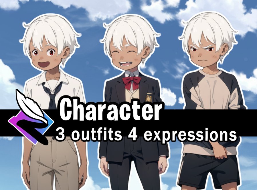 Visual Novel Character by NovelStudio