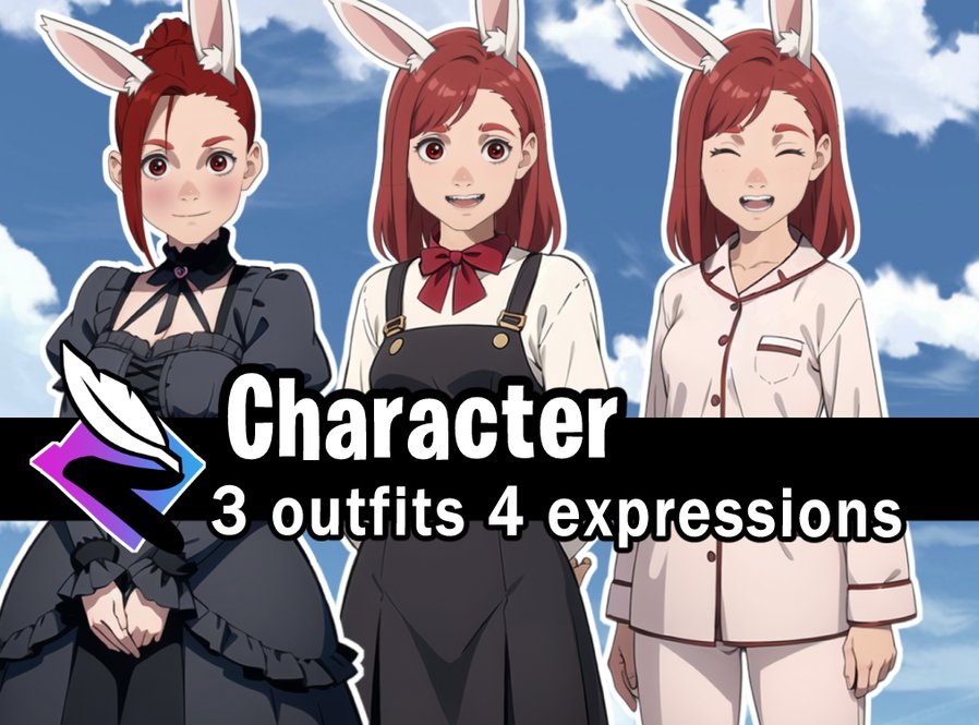 Visual Novel Character by NovelStudio