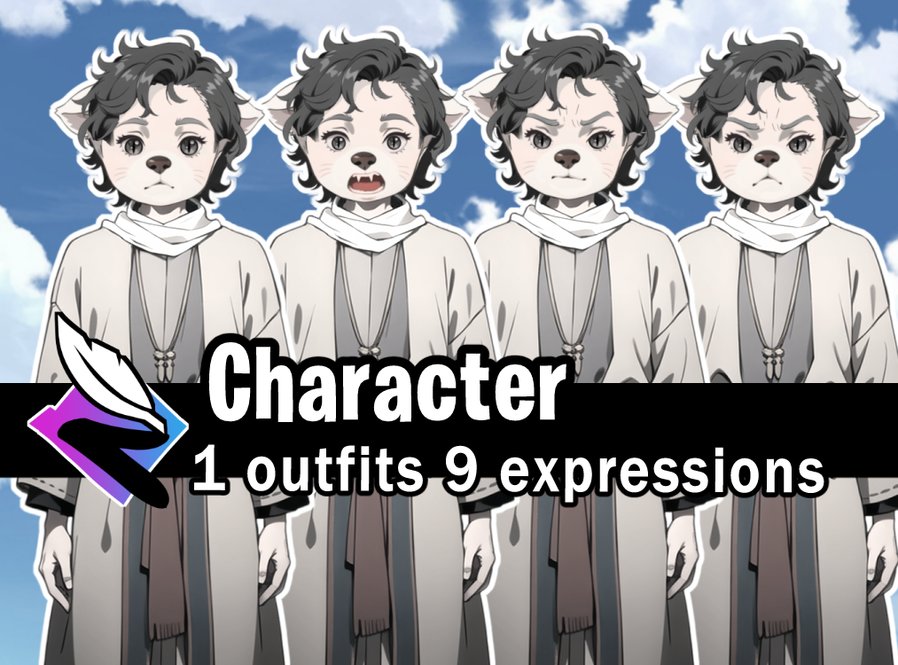 Sprite for Visual Novel by NovelStudio