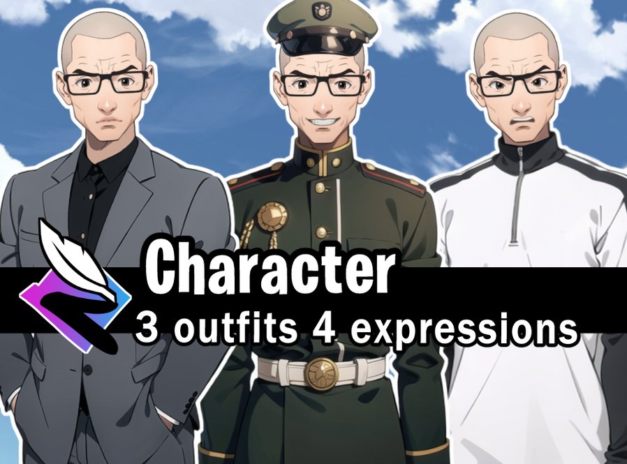 Visual Novel Character by NovelStudio