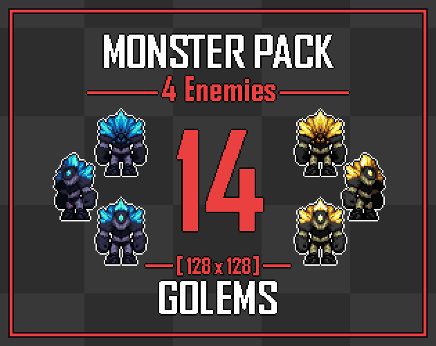 Monster Pack 14 by Admurin