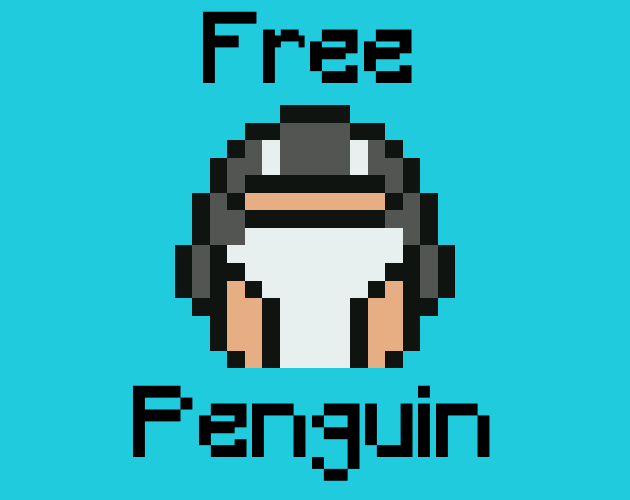 FREE Animated Pixel Art Penguin by Duckhive