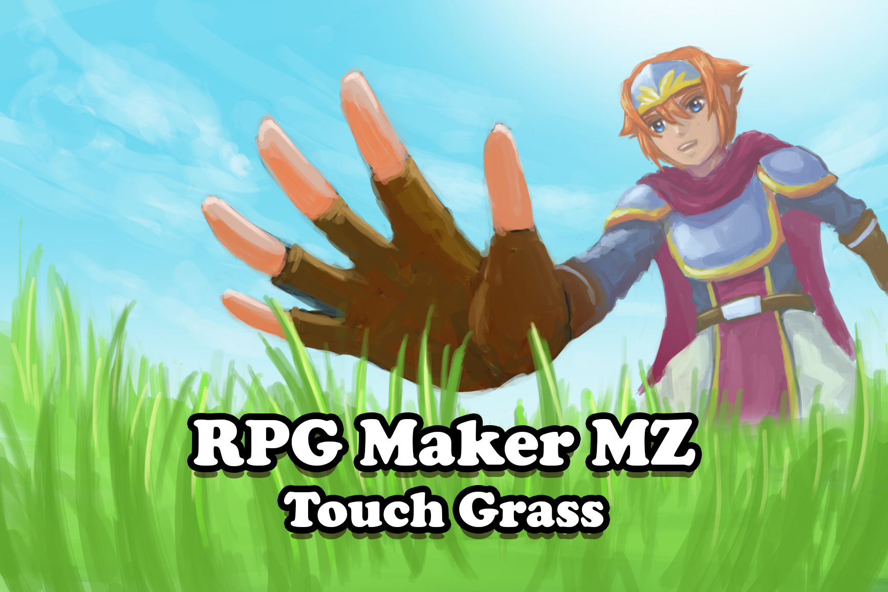 Rpg Maker MZ Touch Grass Plugin by Nowis-337 Games