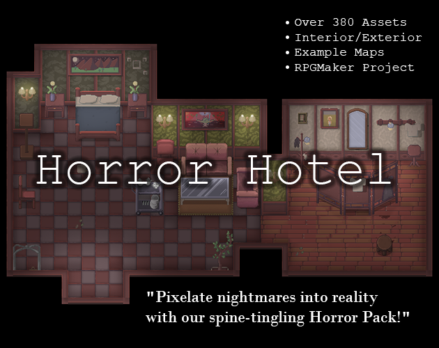 Unity support! - Horror Hotel - Asset Pack by Faycrest, kamisama887