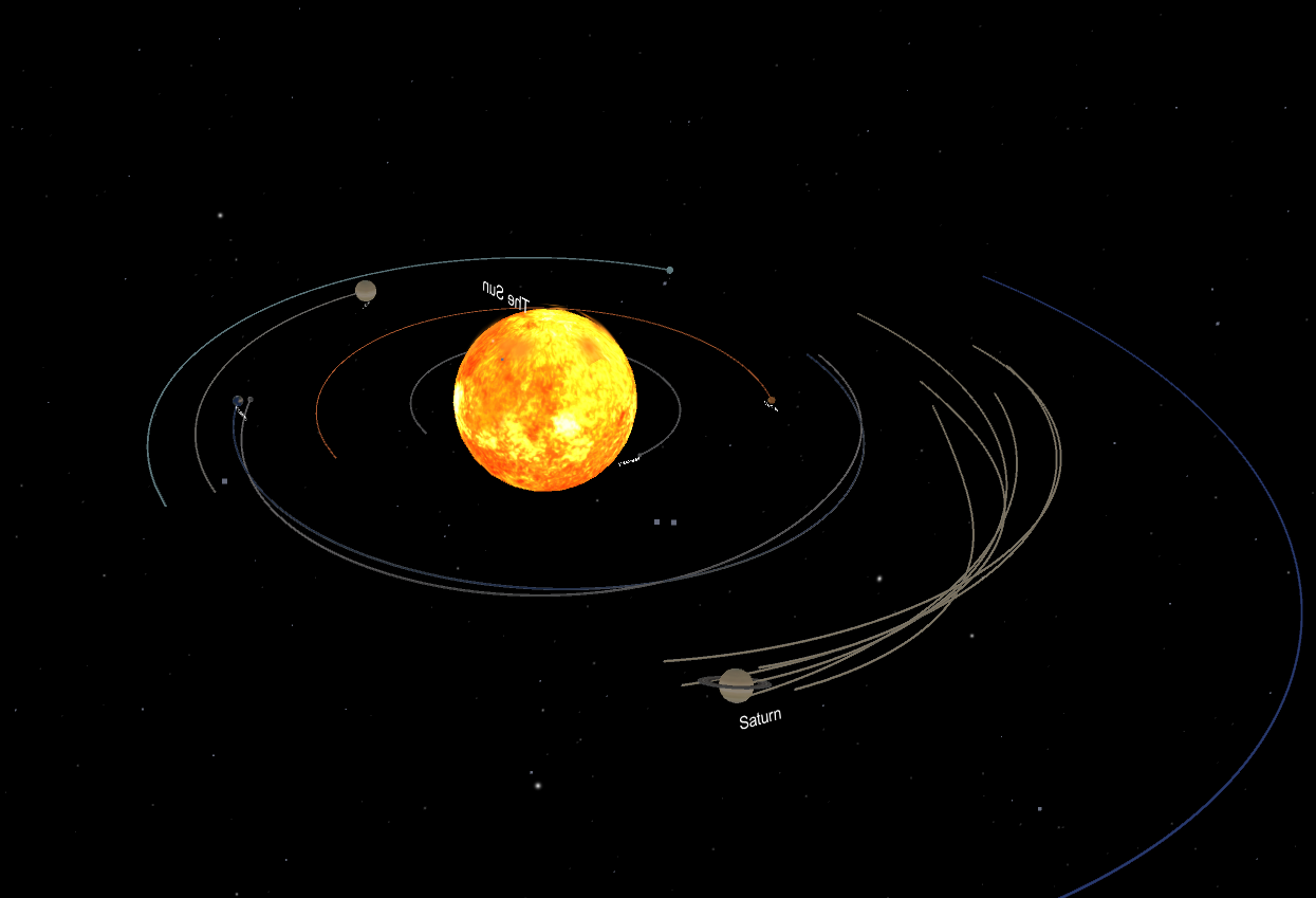 Solar System Simulation by Otto