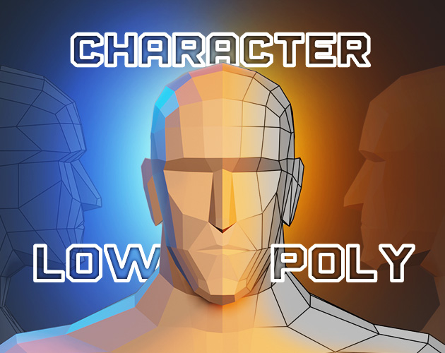 Free Low-poly Character - 3D by DGG