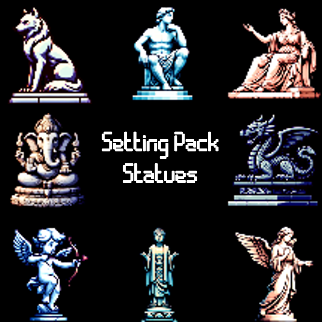 Setting Pack - Statues by Aria Winchester