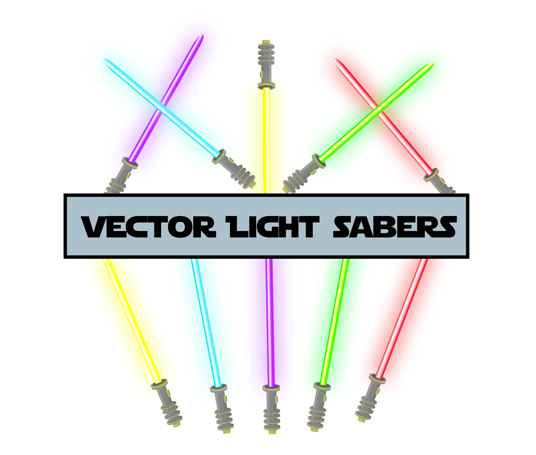 Lightsaber Game Assets [Vector Graphics] by Willisthehy