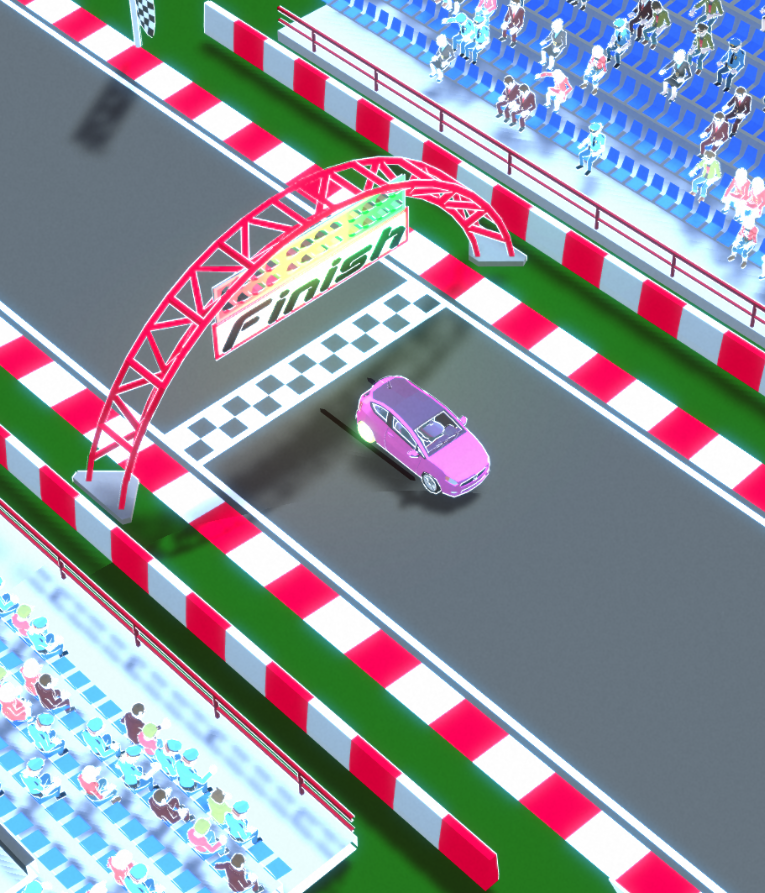 Toon Car Racing by Dolphin Dev