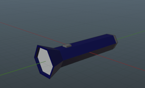 Flashlight Low Poly by Tecozo_Art