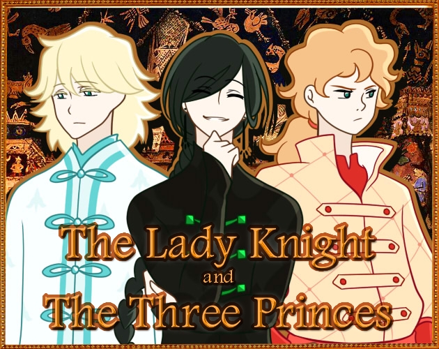 The Lady Knight and The Three Princes by JewelswithWings