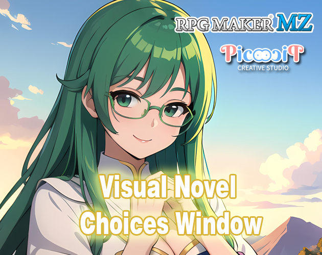 [MZ] Visual Novel Choices Window by Pico Pico