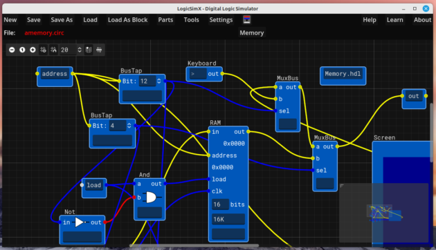 Logic Simulator 2 by Andrew Wilkes