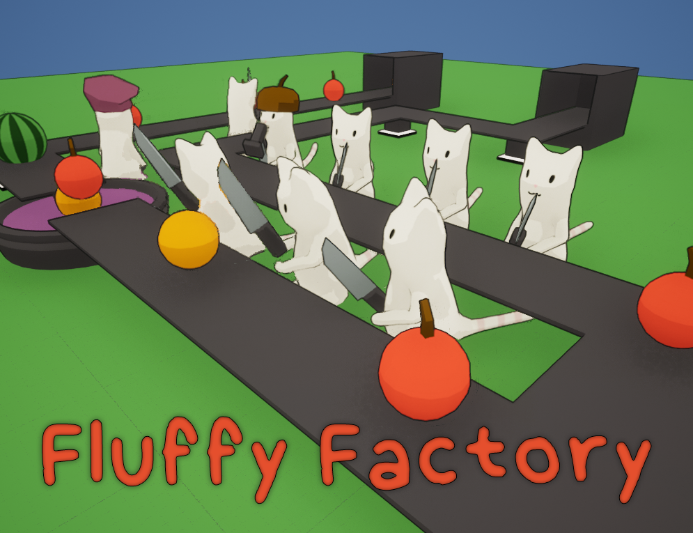 Fluffy Factory by mercouriu