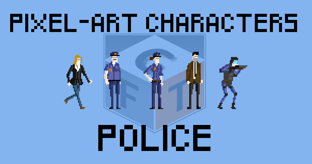 64x64 Characters with animations for your pixel art games! - 2D Art ...