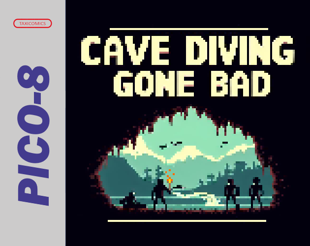 Cave Diving Gone Bad by taxicomics
