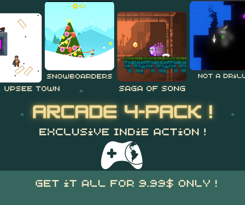 🕹️🎮INDIE ARCADE 4-PACK!🎮🕹️ - itch.io