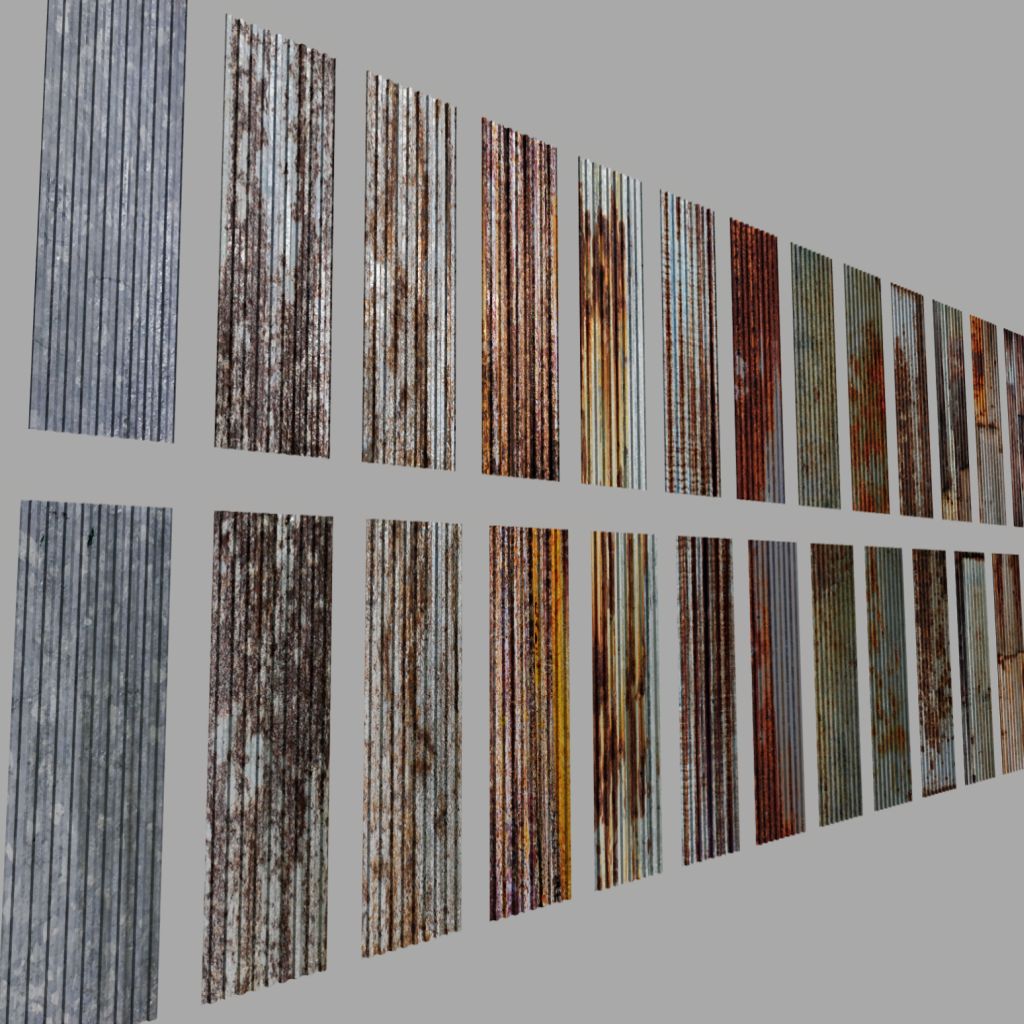 Rusty Panels Prefab by KrowFS