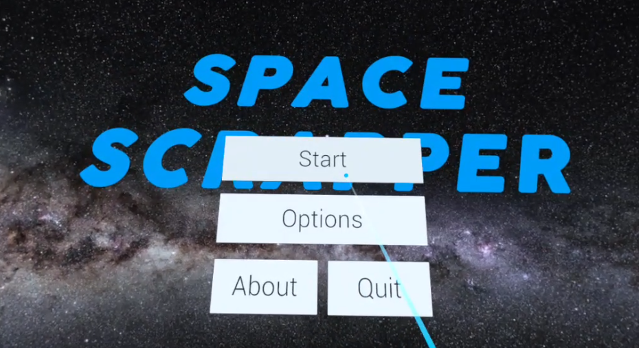 VR Space Scrapper Demo by CodevGames