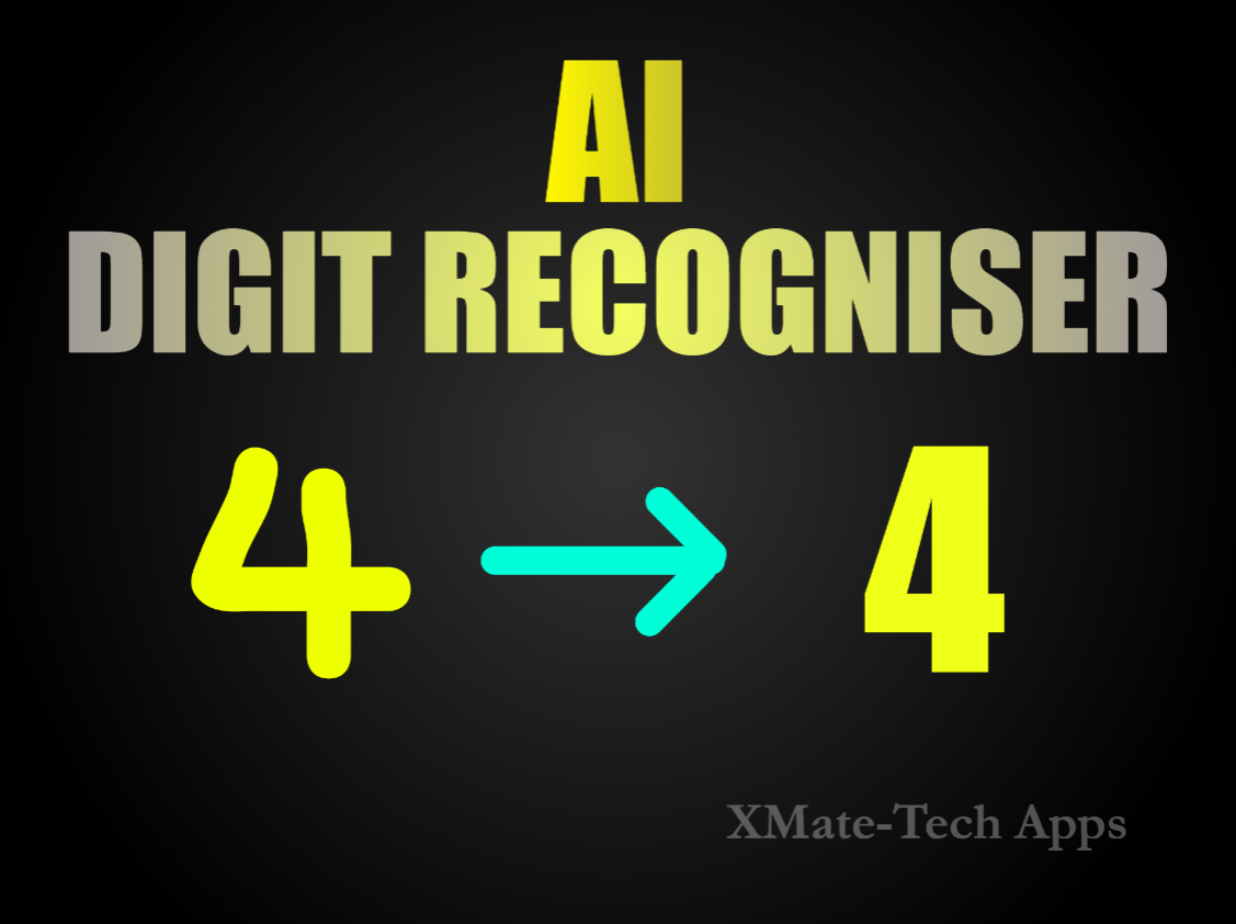 AI Digit Recognizer by XMate-Tech