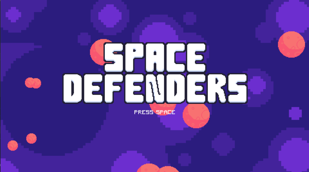 Space Defenders by Mel